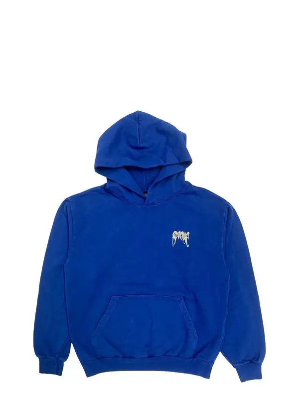REVENGE Embroidered Logo Hoodie - Dark Royal