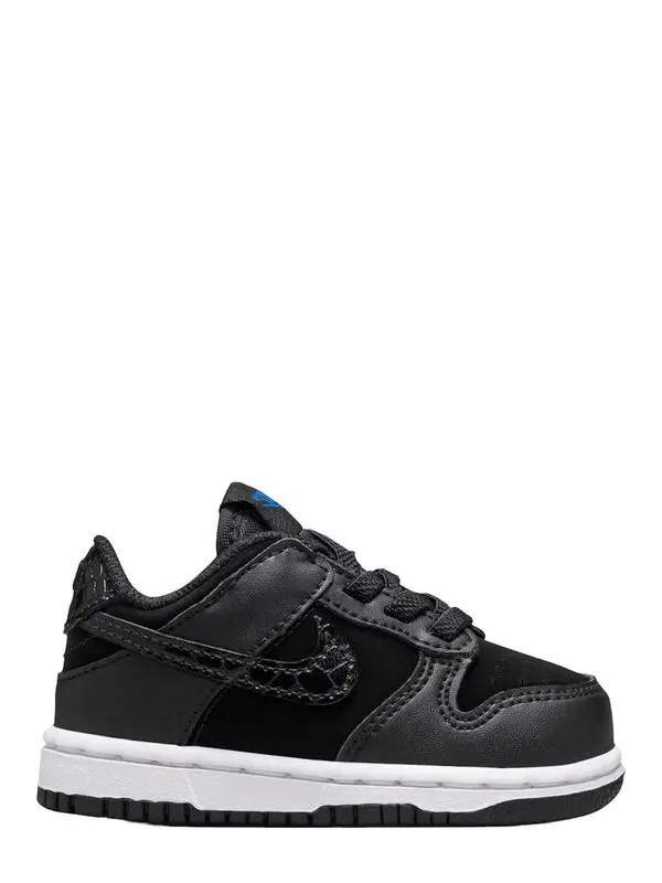 Nike Dunk Low Se Croc Sneakers - Black/white/game Royal