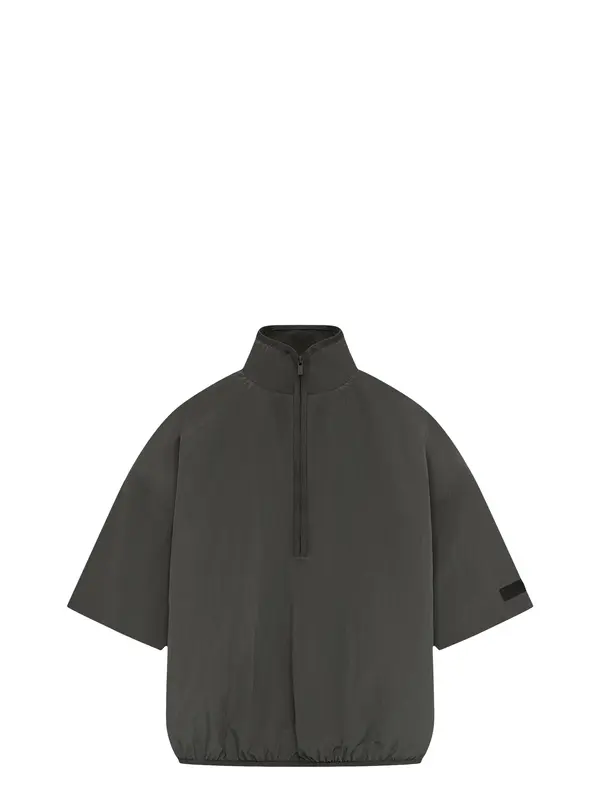 Fear Of God Half Zip Mockneck Shirt - Black