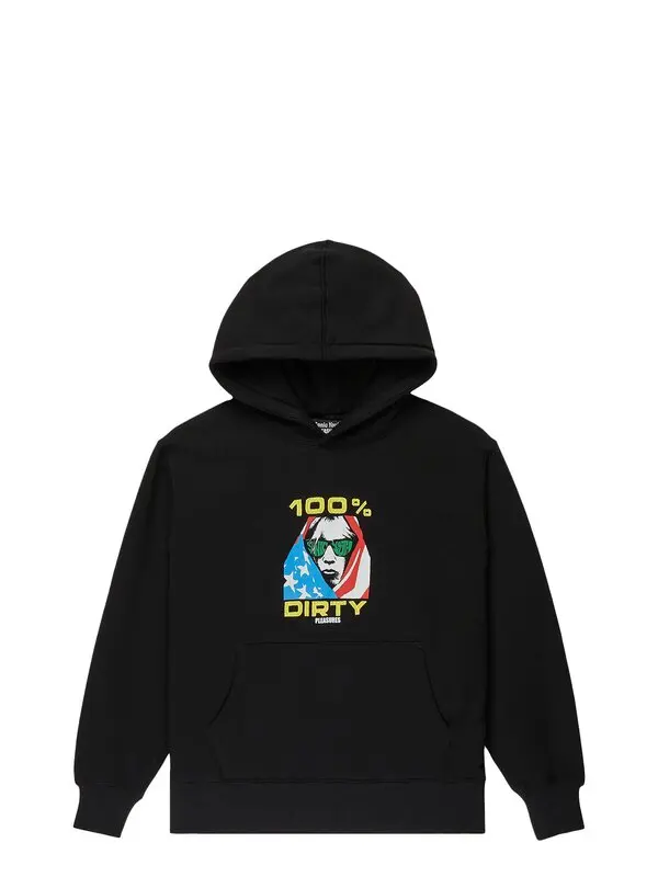 PLEASURES Dirty Hoodie - Black