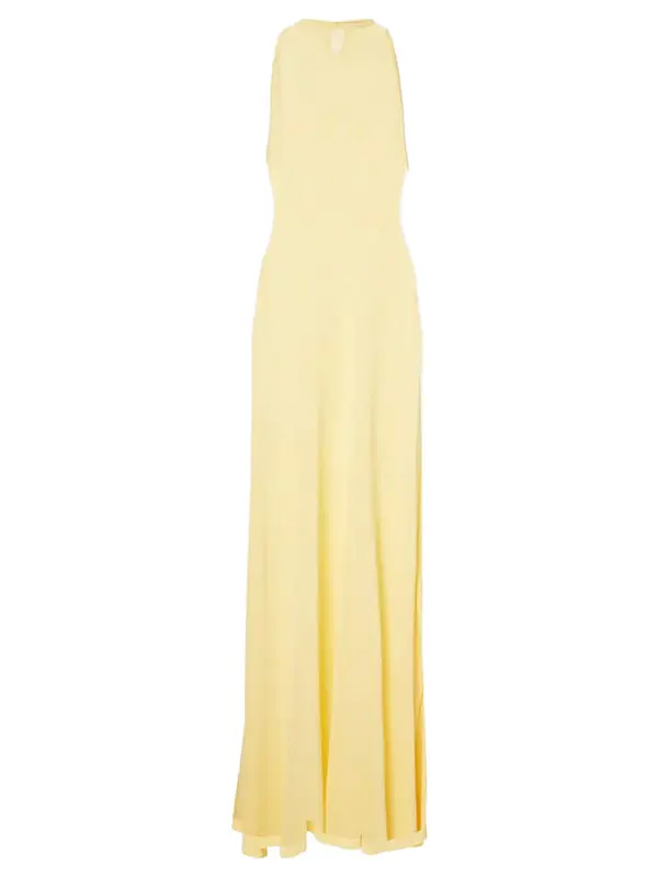 Jacquemus La Robe Maille Sculta Maxi Dress - Yellow