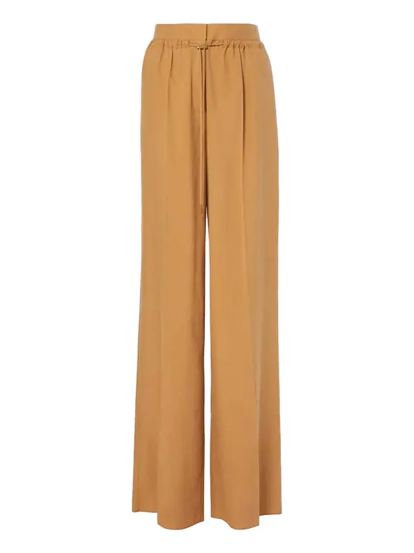 Max Mara Grana Wide-leg Pants - Yellow