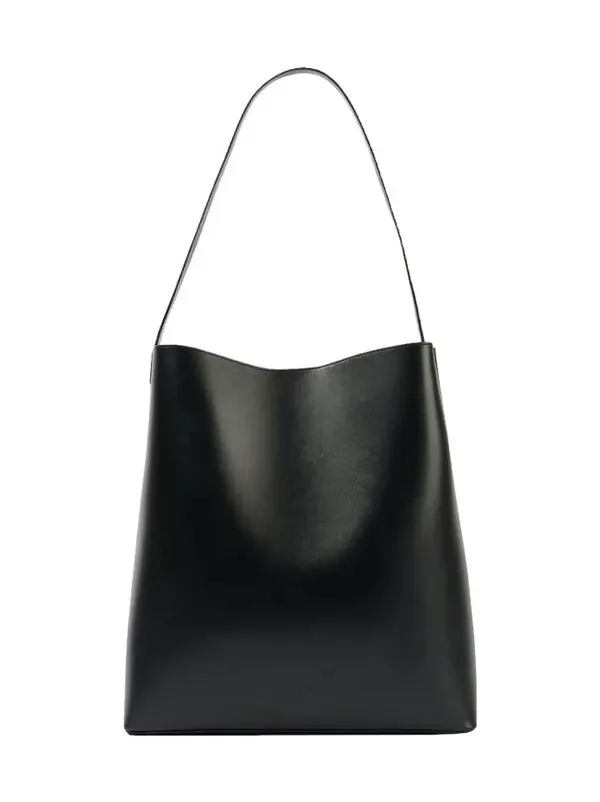 AESTHER EKME Sac Large Leather Tote - Black