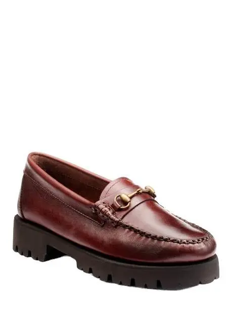 G.H.BASS Weejuns Lianna Bit Loafer - Wine