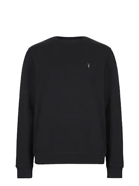 ALLSAINTS Regular-fit Cotton Sweatshirt - Black