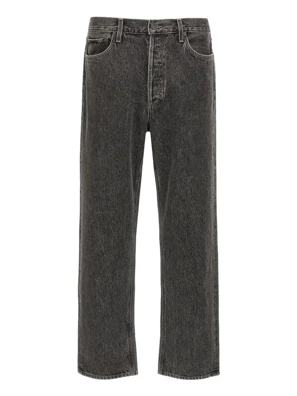 AGOLDE 90's Straight Leg Jeans - Gray