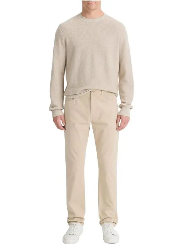 Vince Dylan Slim 5-pocket Stretch-cotton Pant - Natural