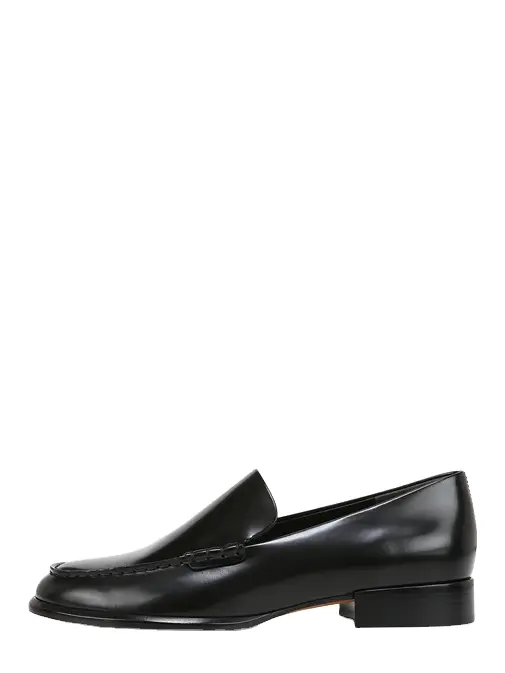 Vince Naomi Leather Loafer - Black