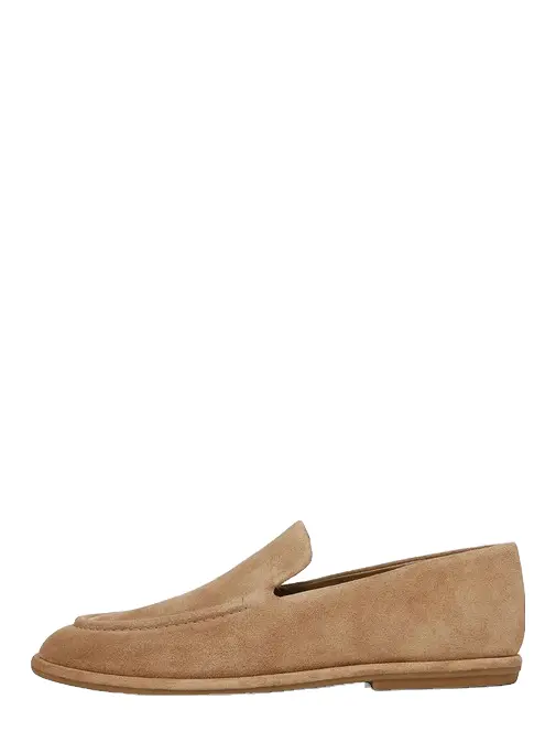 Vince Hann Suede Loafer - Natural