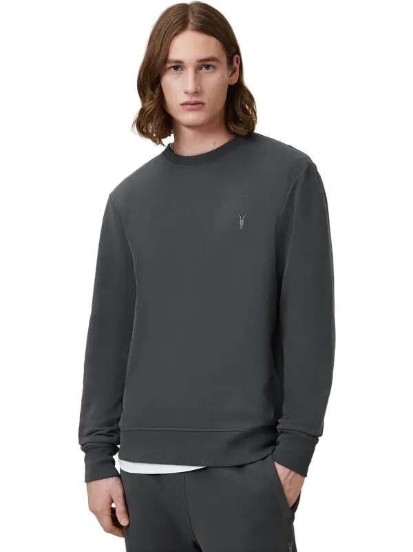 ALLSAINTS Raven Ramskull Sweatshirt - Grey
