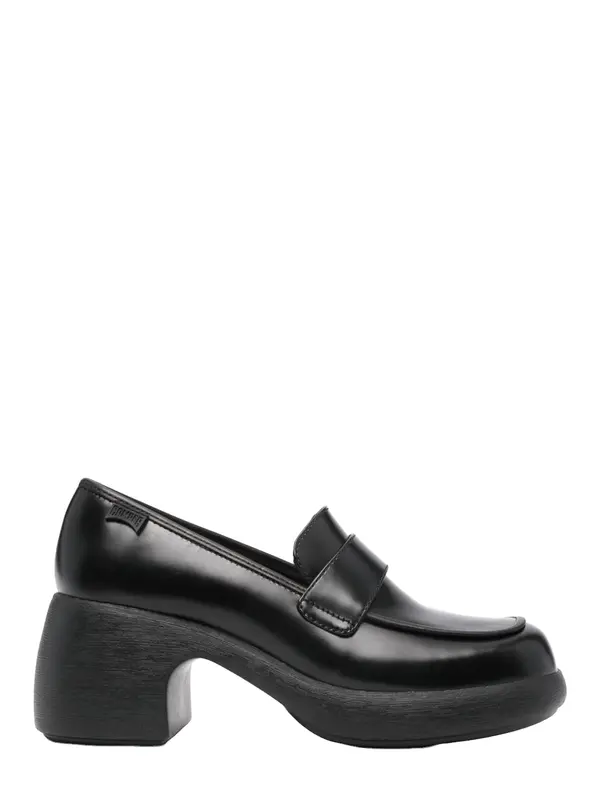 Camper 65mm Thelma Heeled Loafers - Black