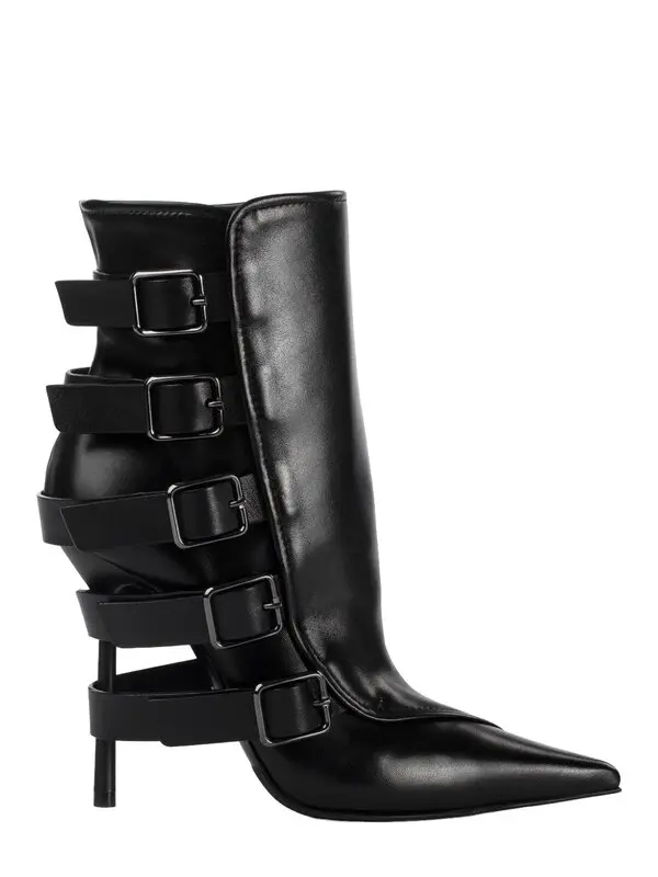 LE SILLA 120mm Biker Boots - Black