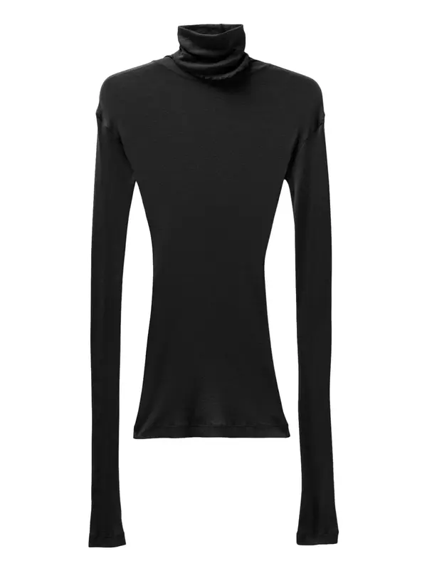 Bite Studios Long-sleeve Roller Top - Black