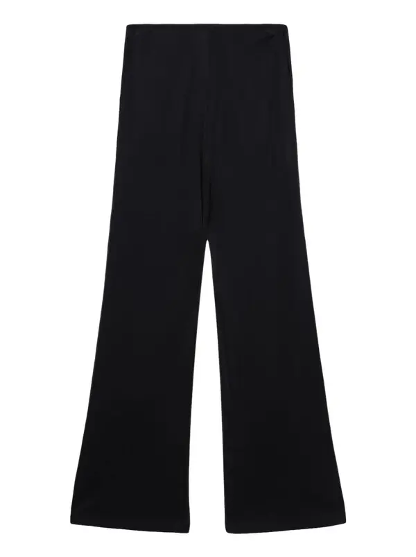 Helmut Lang Fluid Straight-leg Trousers - Black