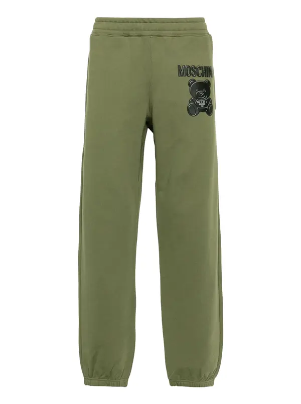 Moschino Teddy Bear-motif Track Pants - Green