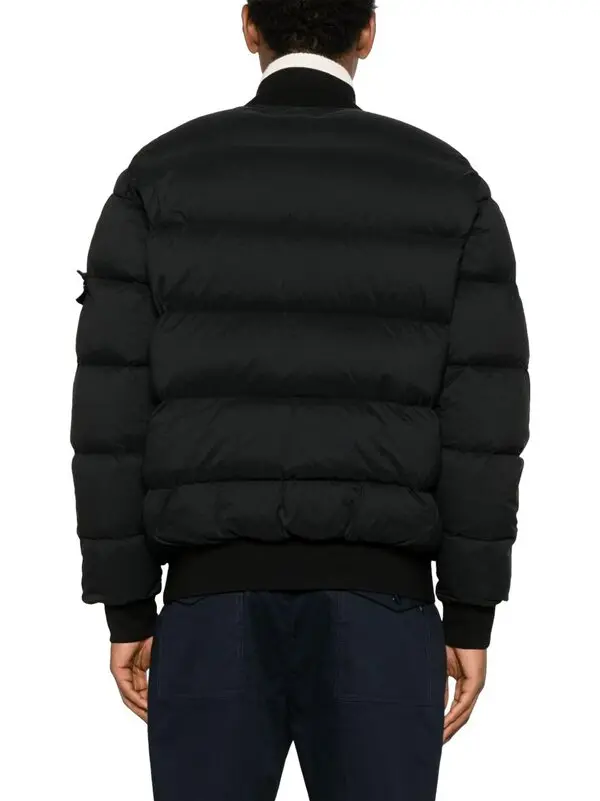 Stone Island Compass Badge Padded Jacket - Black