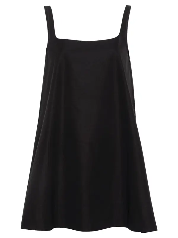 Wardrobe.NYC Scoop-back Mini Dress - Black