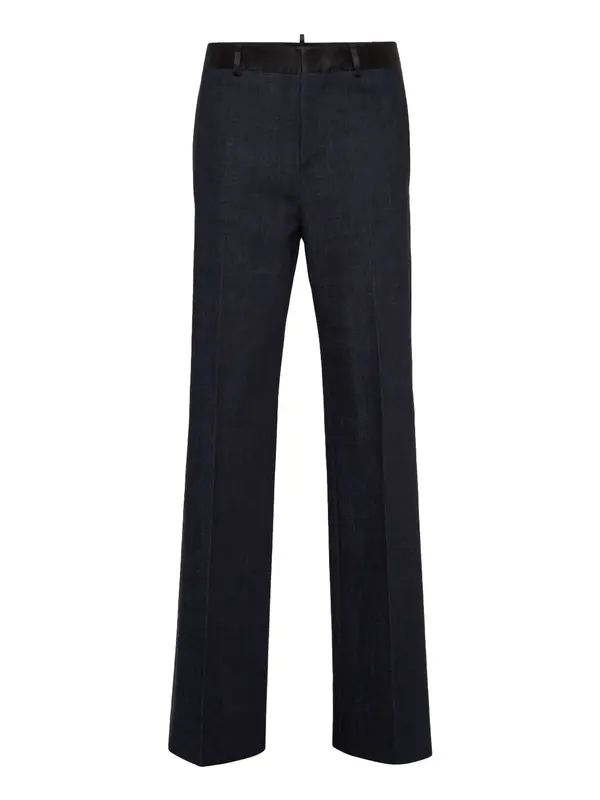 Dsquared2 Mid-rise Trousers - Blue