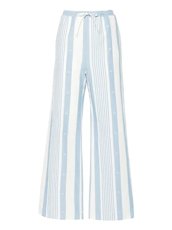 Givenchy 4g Stripes Trousers - Blue
