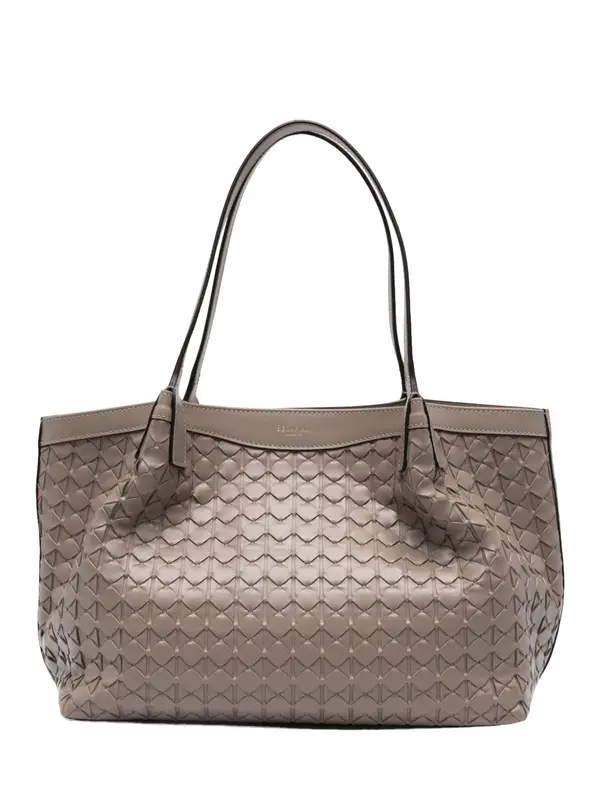 SERAPIAN Mosaico Tote Bag - Neutrals