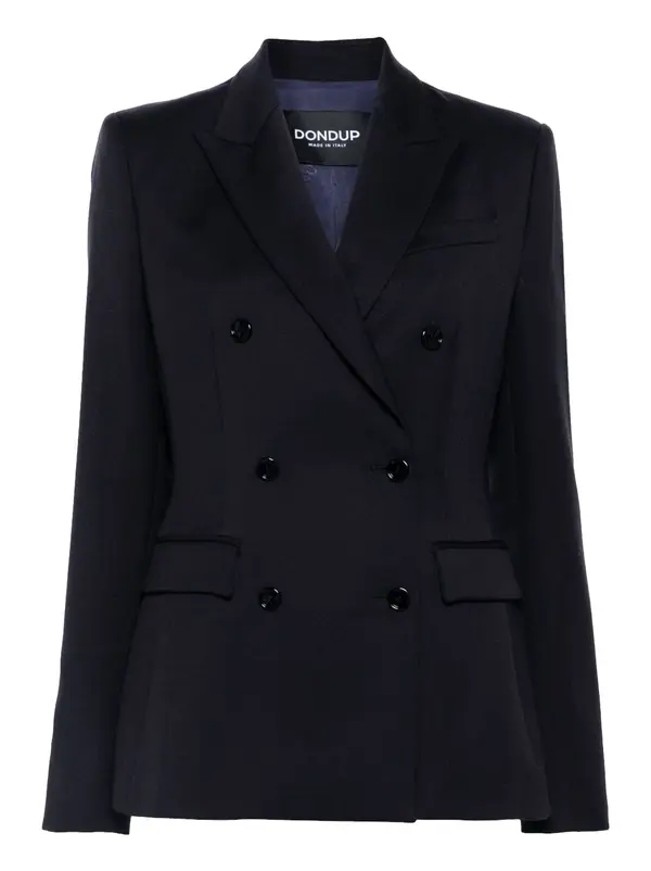 DONDUP Wool Blazer - Blue