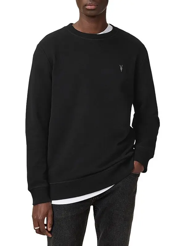 ALLSAINTS Raven Regular Fit Sweatshirt - Black
