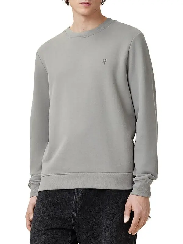 ALLSAINTS Raven Regular Fit Sweatshirt - Fossil Grey