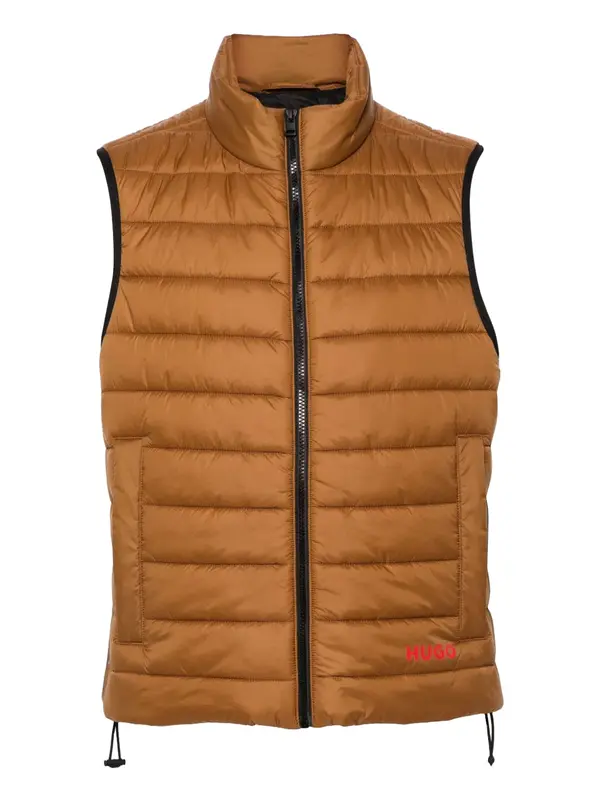Hugo Boss Brentino Gilet - Brown