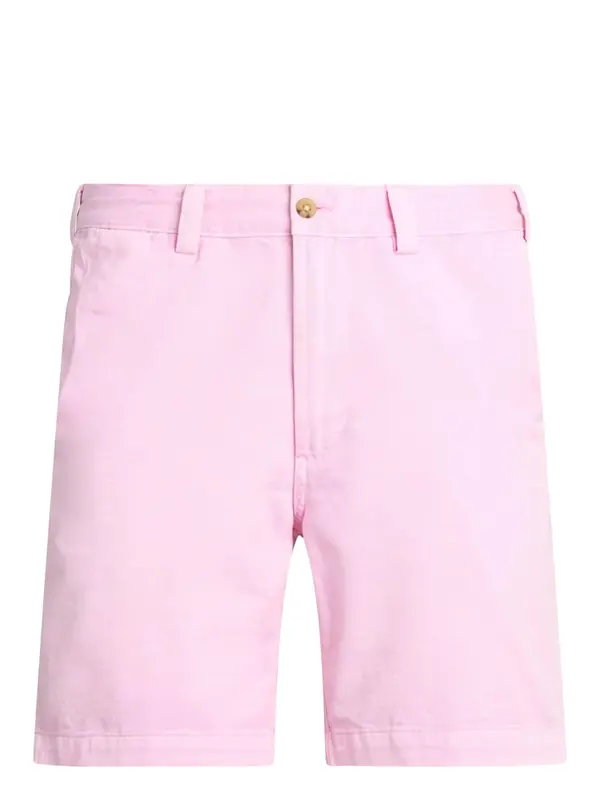 Ralph Lauren Mid-rise Cotton Shorts - Pink