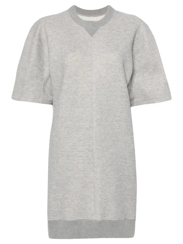 Sacai Mélange Mini Dress - Grey