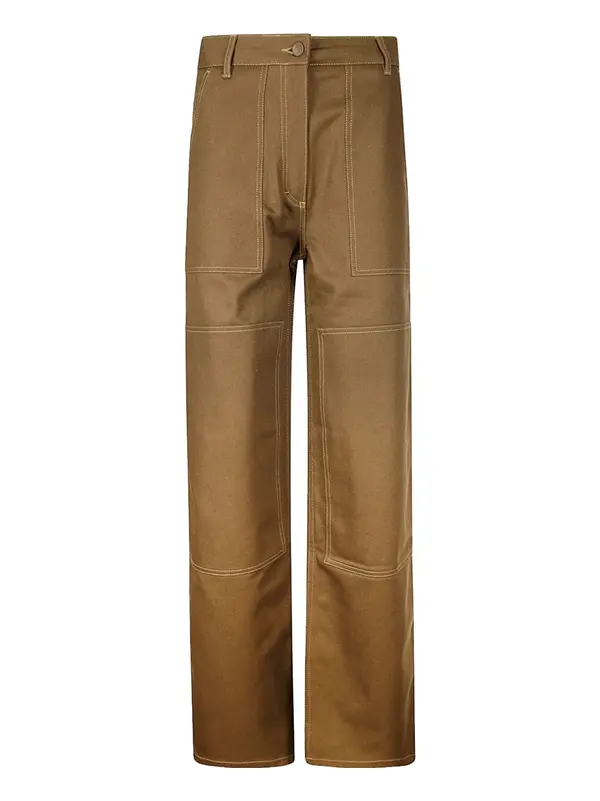 Cecilie Bahnsen Omega Trousers - Brown