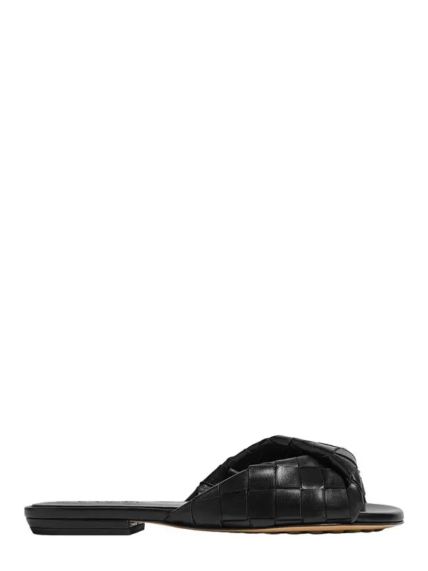 Bottega Veneta Blink Flat Mule - Black