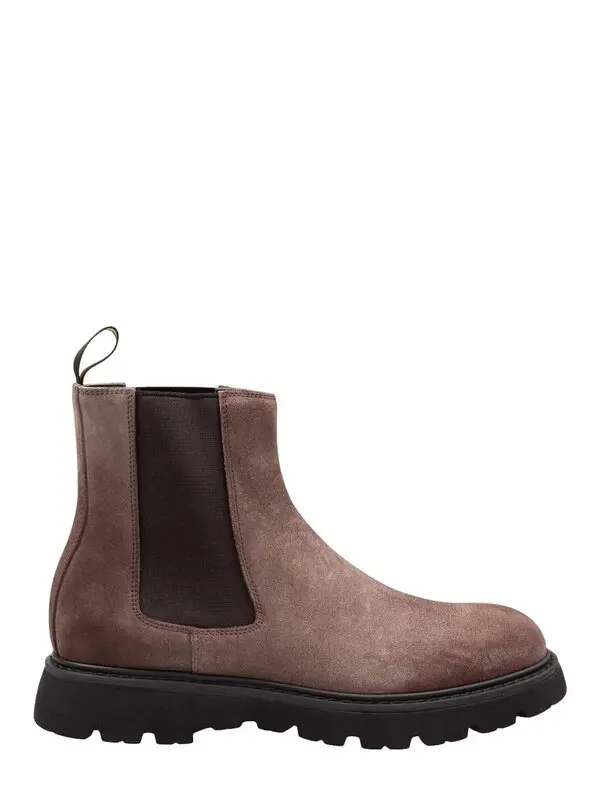 DOUCAL'S Suede Ankle Boots - Brown