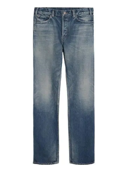 Celine Mid-rise Kurt Jeans - Trail Wash Denim
