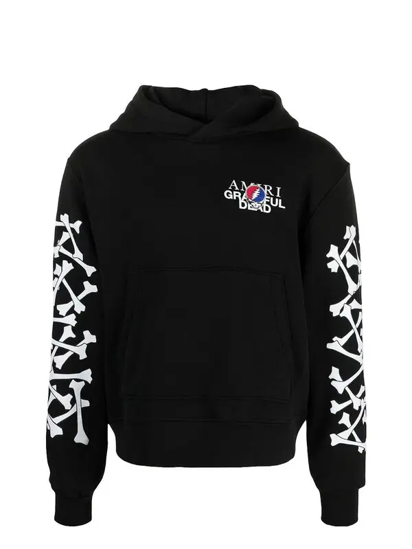 Amiri Grateful Dead Bones Hoodie - Black