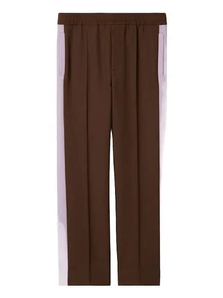 Gucci Fluid Drill Pant - Brown