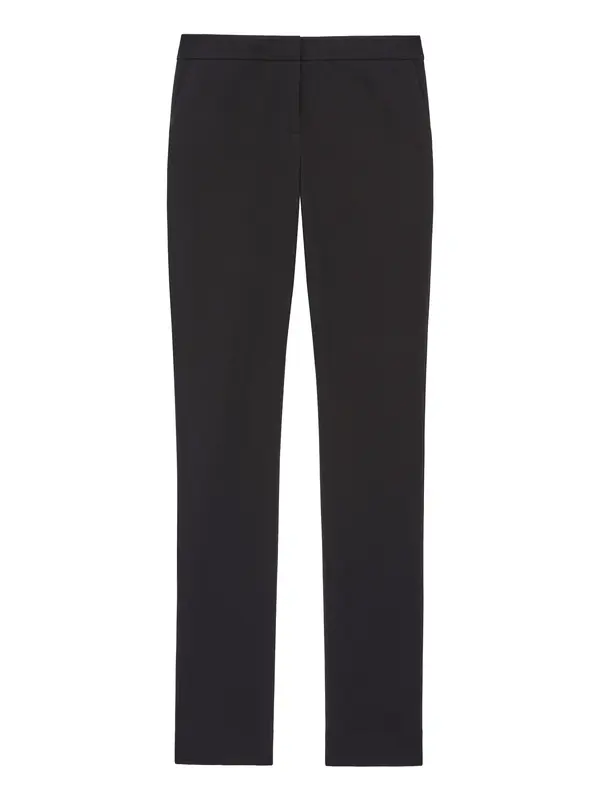 Lafayette 148 New York Punto Milano Ankle Pants - Black