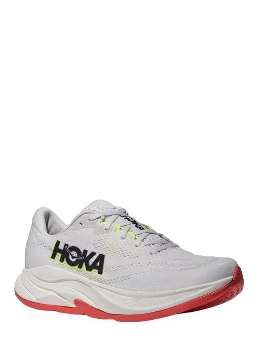 HOKA® Rincon 4 Athletic Sneakers - Frost/neon Yuzu