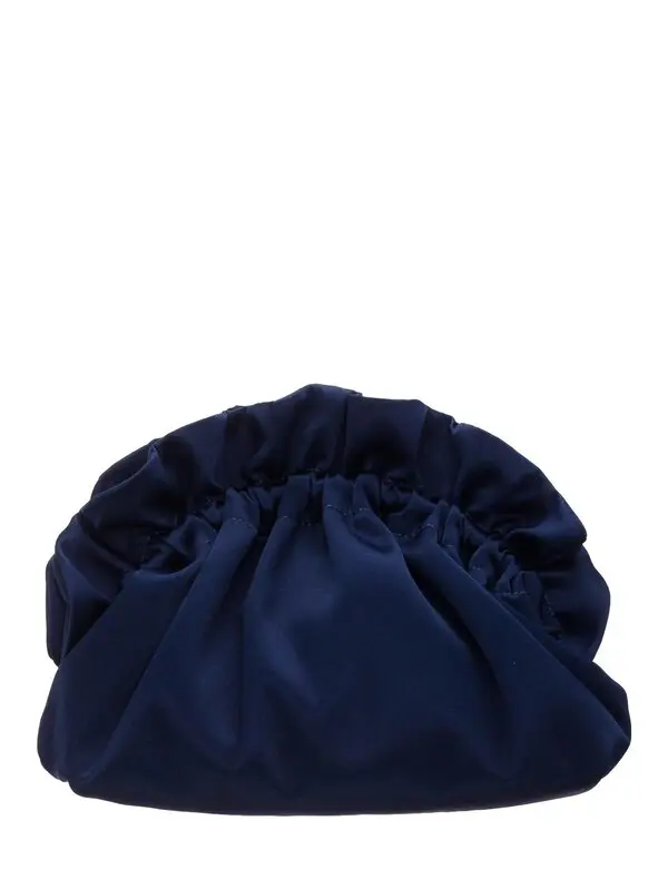 Nina Cristy Satin Clutch - New Navy