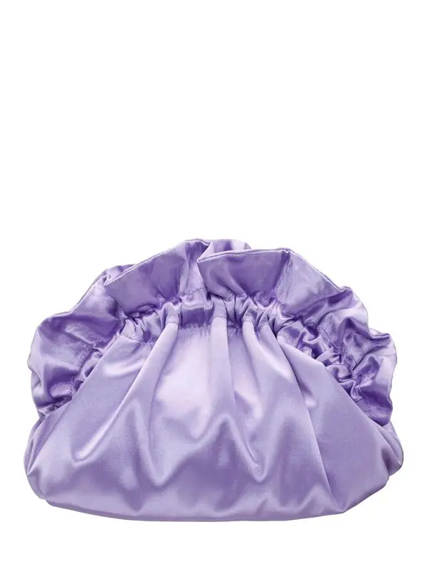 Nina Cristy Satin Clutch - Royal Lialc