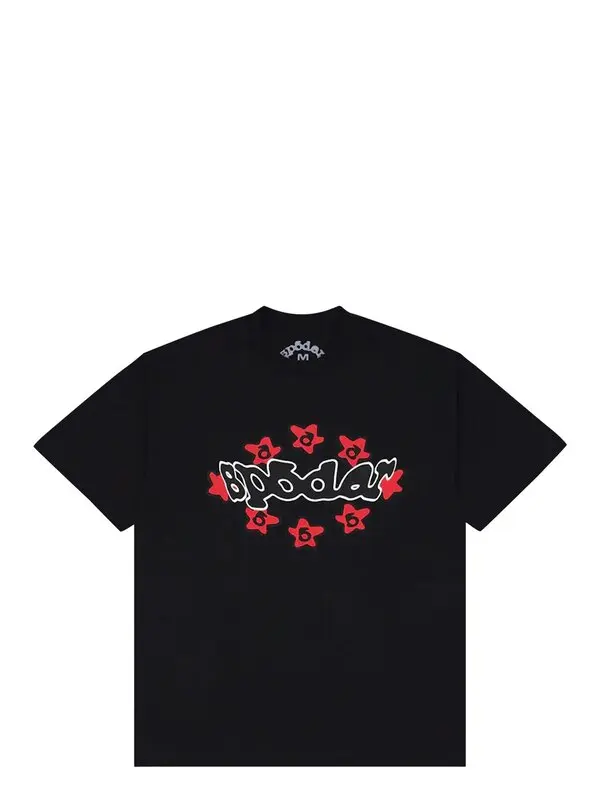 SP5DER Warped Tee - Black