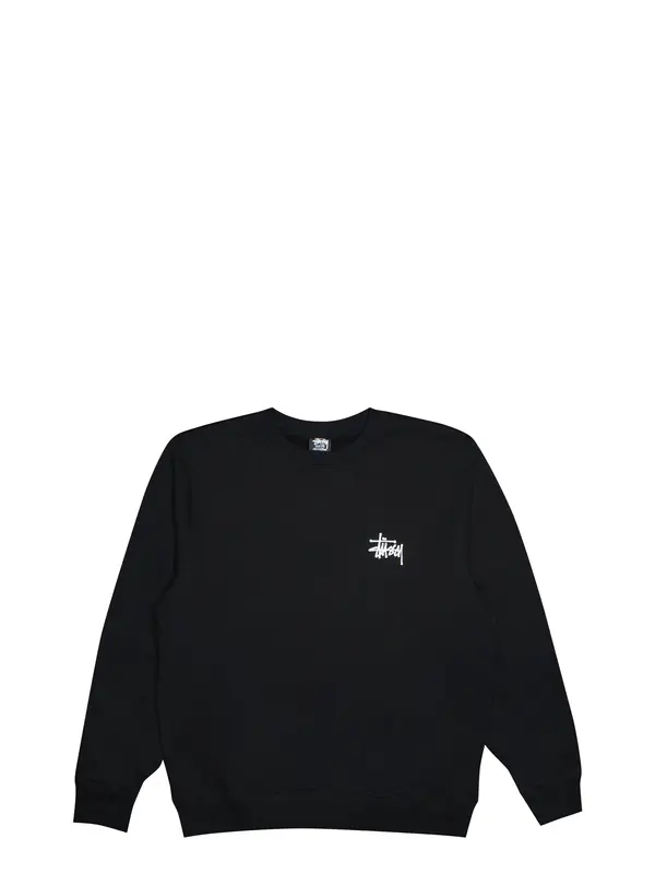 StÜssy Basic Crew - Black