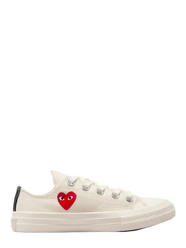 CONVERSE Chuck Taylor All Star 70 Ox Comme Des Garcons Play Sneakers - Milk/red/black