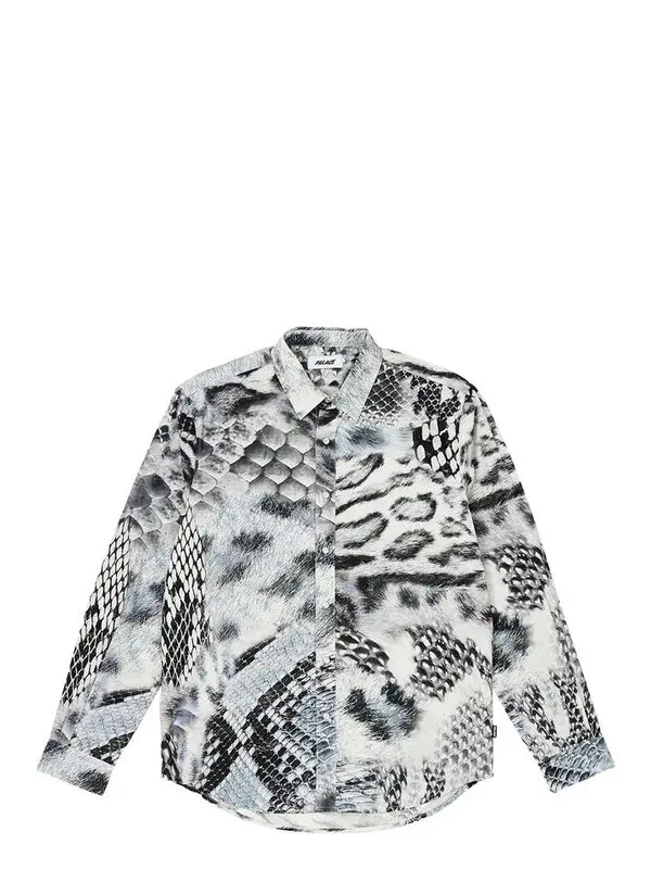 PALACE Animal Print Shirt - Grey