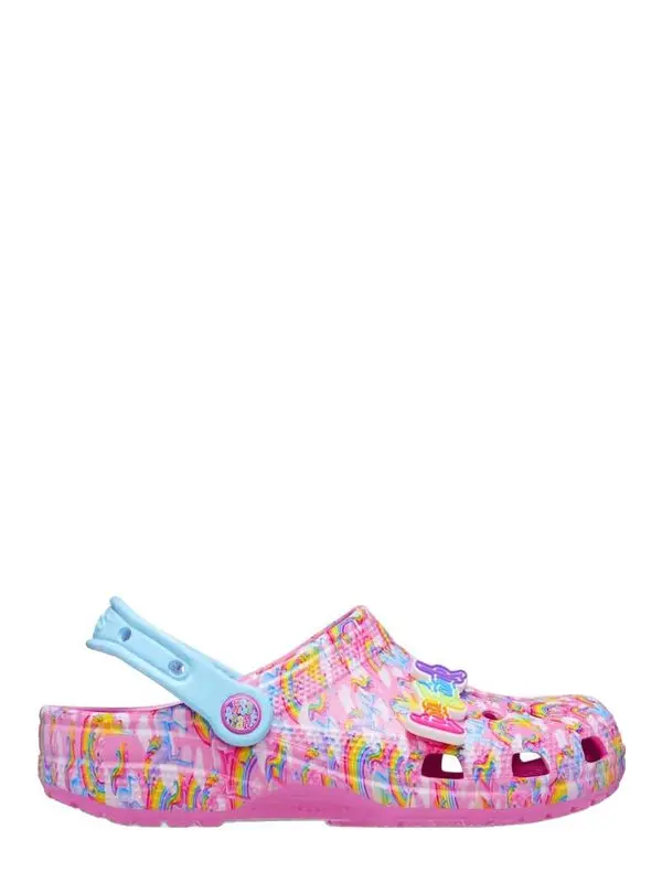 CROCS Classic Unicorn Clog Lisa Frankin - Pink/blue