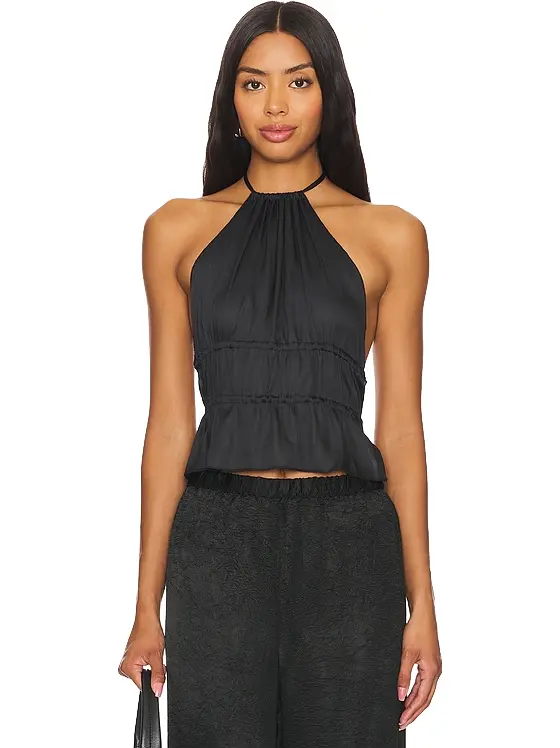 Lioness Legacy Halter Top - Onyx