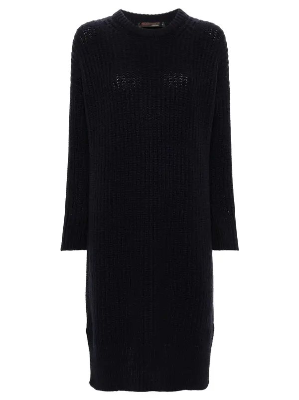 Incentive! Cashmere Midi Dress - Blue