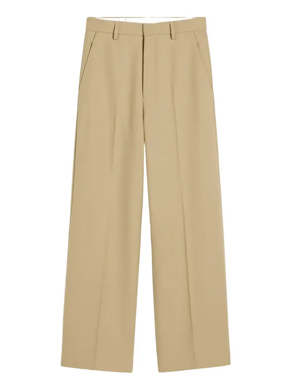 Ami Large Fit Trousers - Neutrals