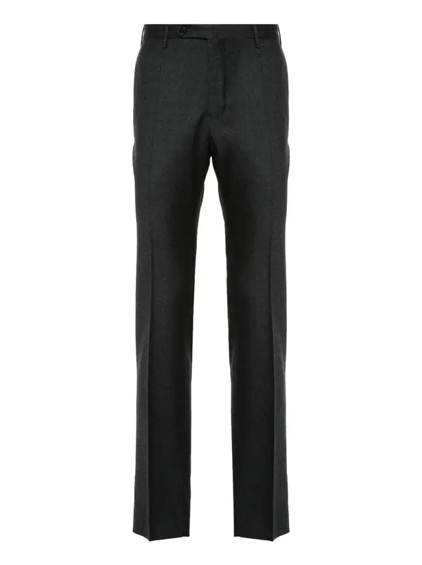 Incotex Virgin Wool Trousers - Grey