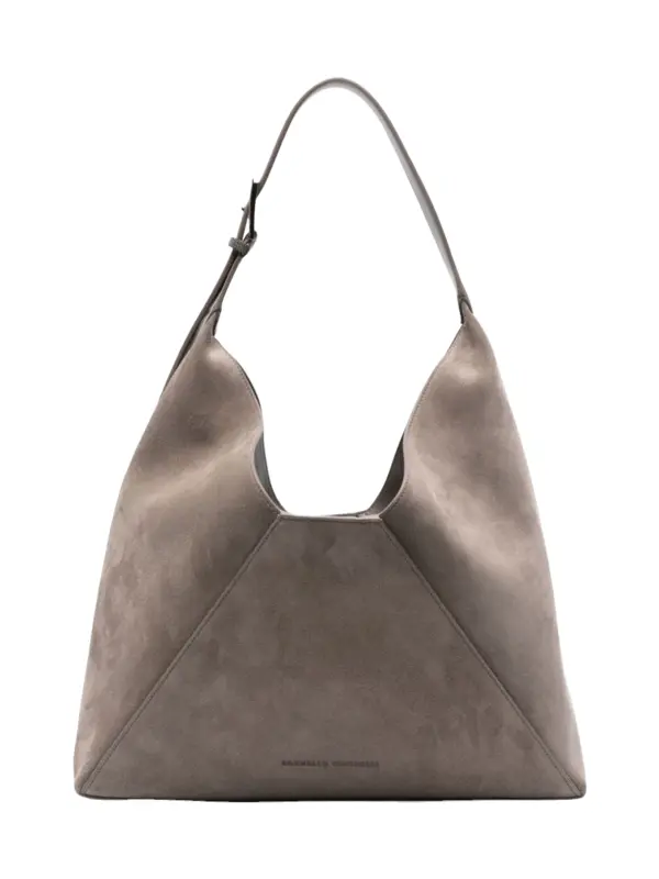 Brunello Cucinelli Suede Shoulder Bag - Brown